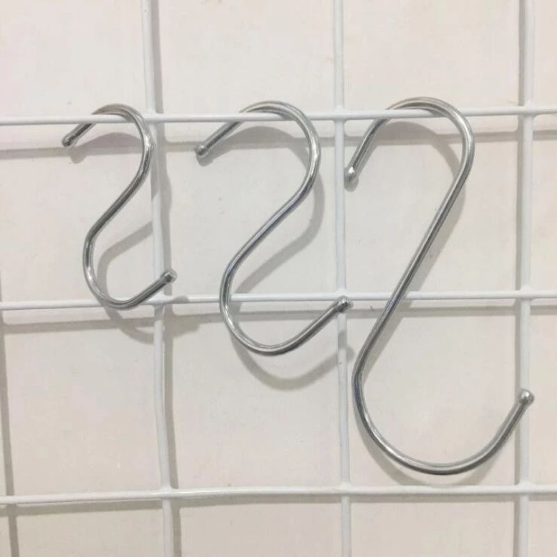 Powerful S Hook Stainless Steel Hock Shape S Hock For Kitchen Pot Pan ...