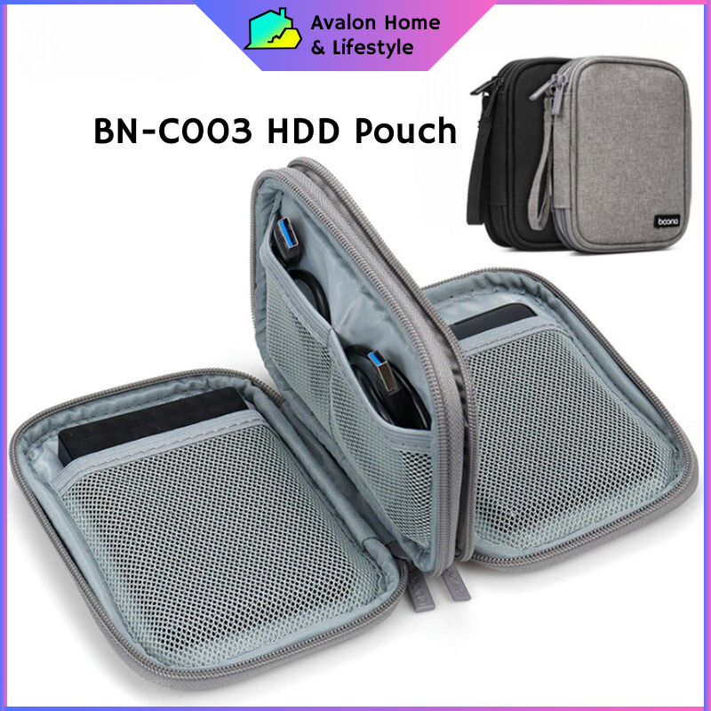 Baona C003 Oxford 2.5 inch External HDD Hard Disk Drive Case Wire USB ...