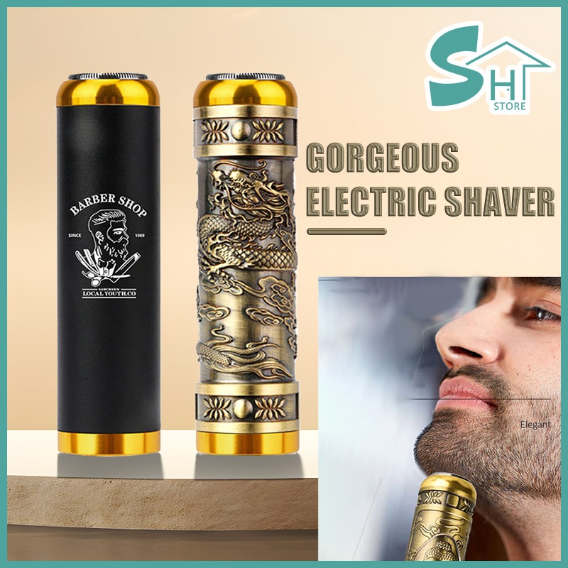 KEMEI KM-T10 Mini Men Electric Shaver Wet And Dry Use USB Rechargeable Portable Shaving Machine ...