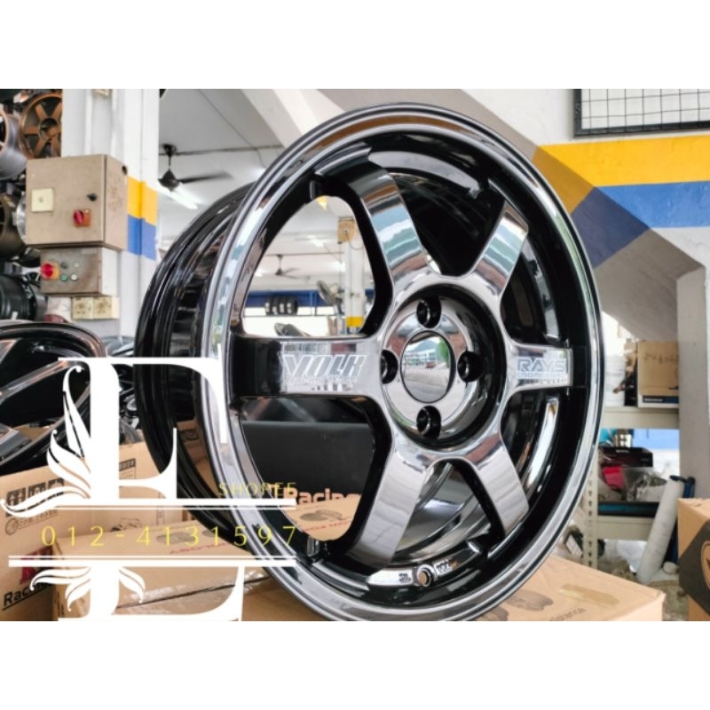 NEW SPORT RIM 16 INCH TE37 RM1100 4PC RIM HARGA CITY MYVI ALZA (KENA ...