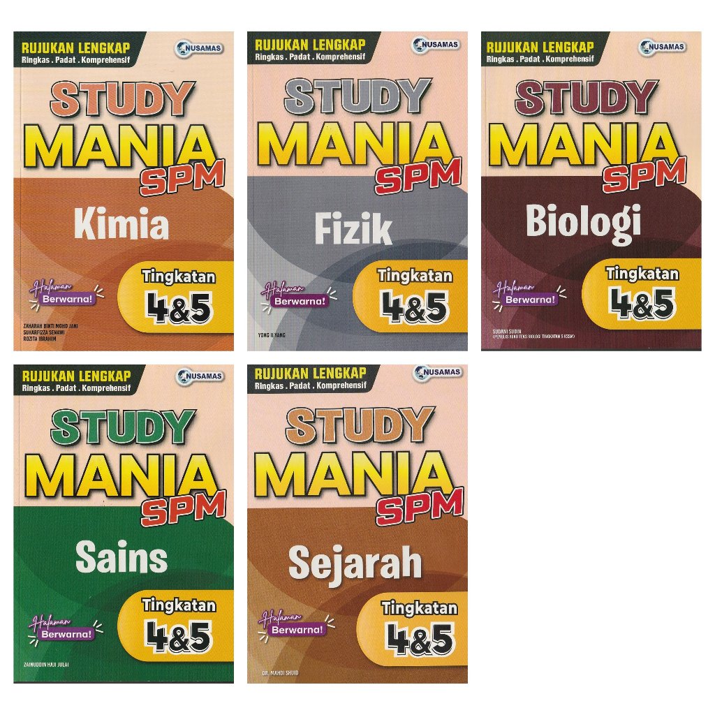 RUJUKAN LENGKAP STUDY MANIA SPM | Shopee Malaysia
