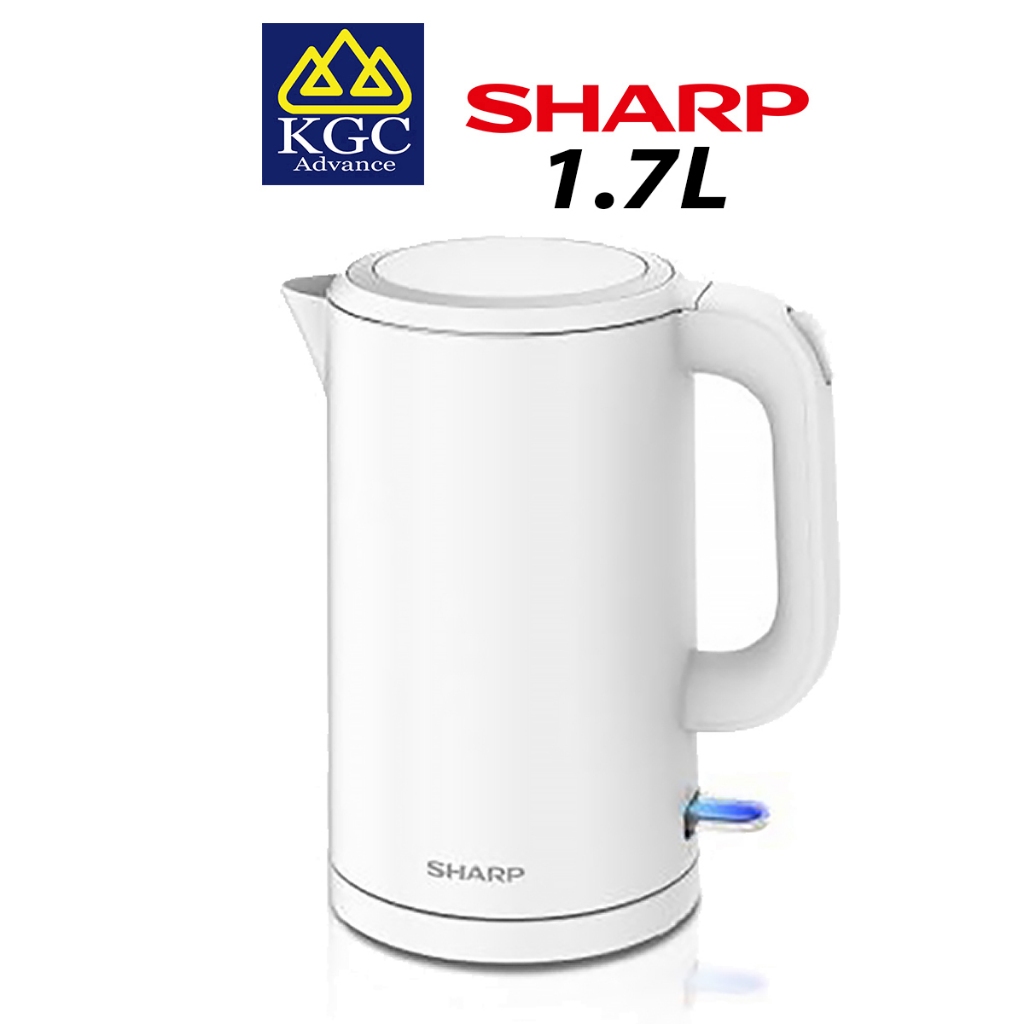 Sharp 1.7L Jug Kettle EKJ171WH / EKJ171PK | Shopee Malaysia