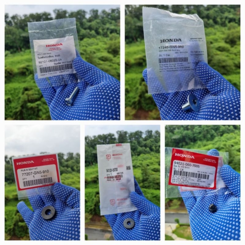 HONDA EX5 SKRU NUT TOPI SET ORIGINAL | Shopee Malaysia