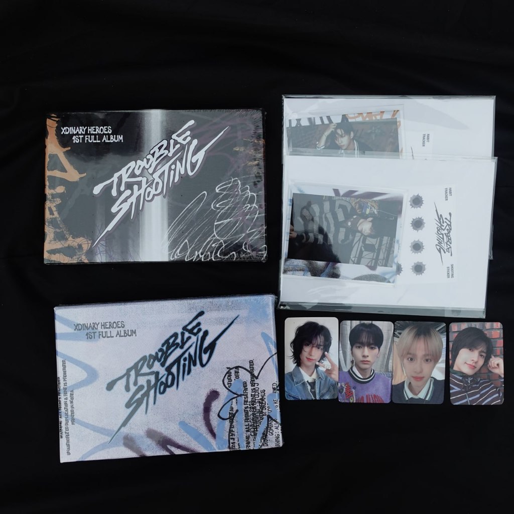 (SOUNDWAVE) Xdinary Heroes - 1st Album [Troubleshooting] (READY STOCK ...