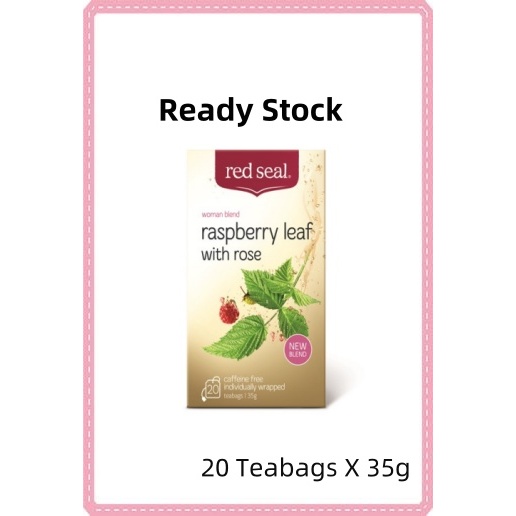 Red Seal 产后月子茶 Raspberry Leaf Tea 20 teabags 35g (From Australia ...