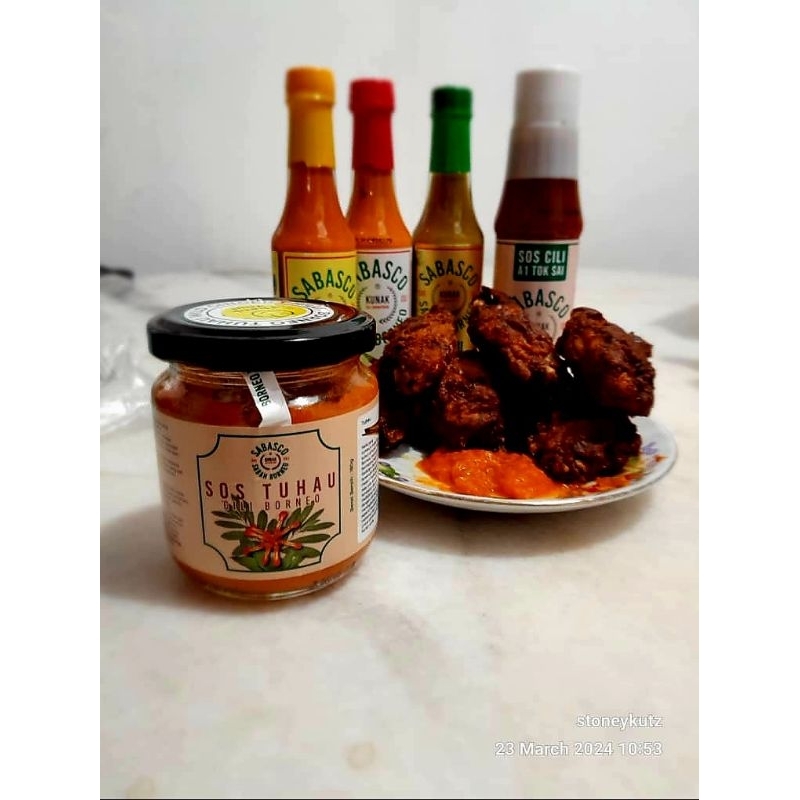 BBNIC SABASCO CILI TUHAU LADA BORNEO TUPUS SABAH CHILLI WILD GINGER ...