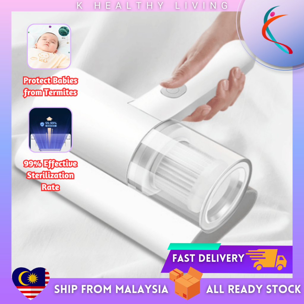 16000PA Cordless Dust Mite Vacuum Cleaner Handheld Mite Remover High ...