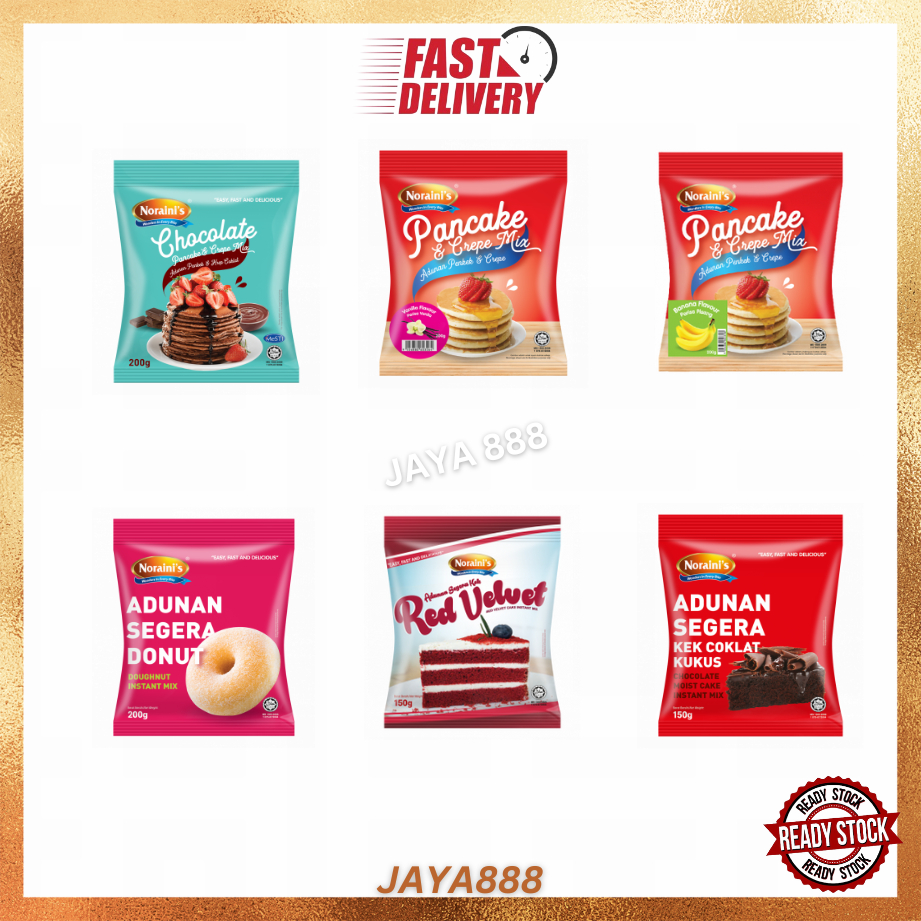 NORAINI'S INSTANT FLOUR / MIX CAKE FLOUR / DONUT FLOUR / PANCAKE ...