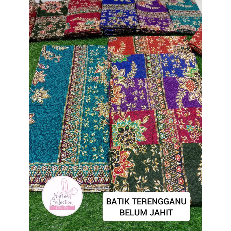 🔥BATIK TERENGGANU ORI 100% COTTON🔥 KAIN BATEK SARUNG (BELUM JAHIT) KAIN ...
