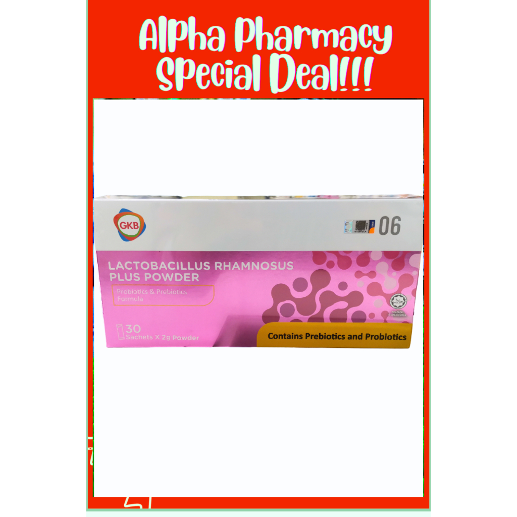 GKB Lactobacillus Rhamnosus Plus 30S | Probiotic for Healthy Skin ...