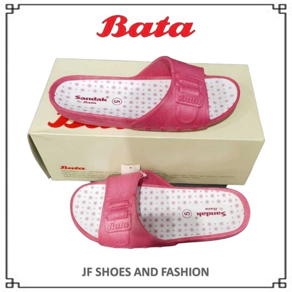🔥Ready Stock🔥Bata Women Sandal Selipar Getah Wanita Bata Sandak Ladies ...