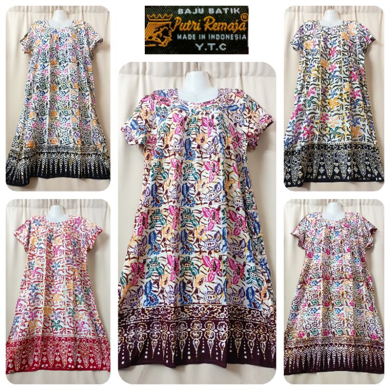 PX1 (Size XL) (Putri remaja Y.T.C) Baju Tidur Batik / Batik Night Dress ...