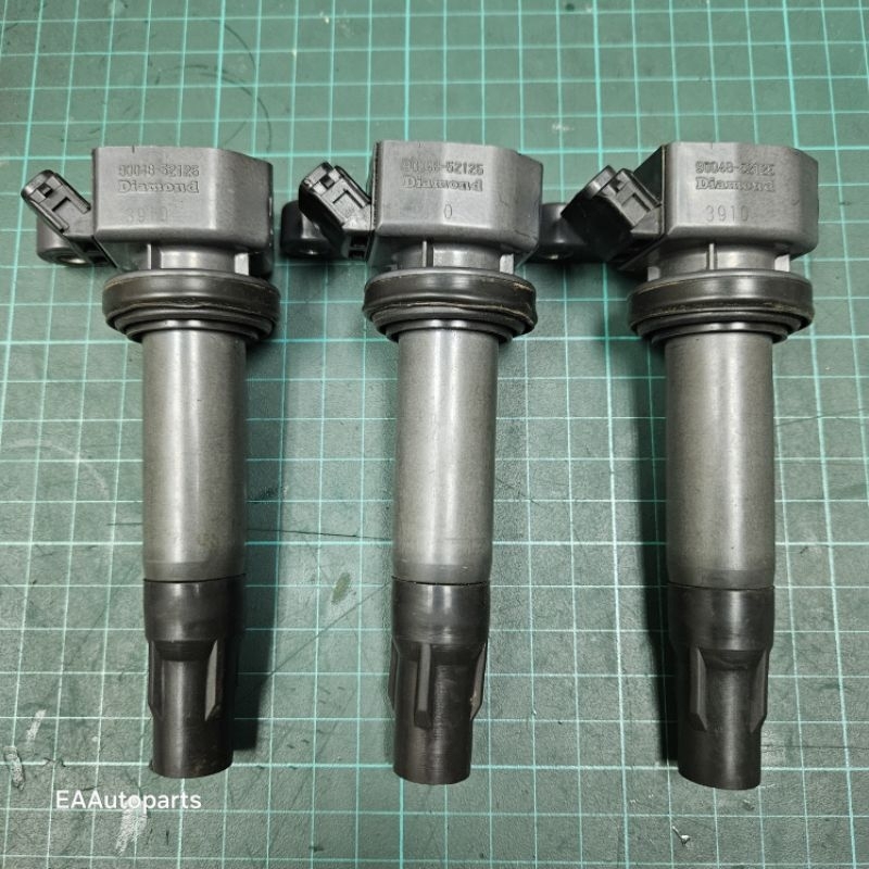 3pcs Perodua Kelisa Kenari Viva Myvi 1.0 Diamond Coil Plug | Shopee ...