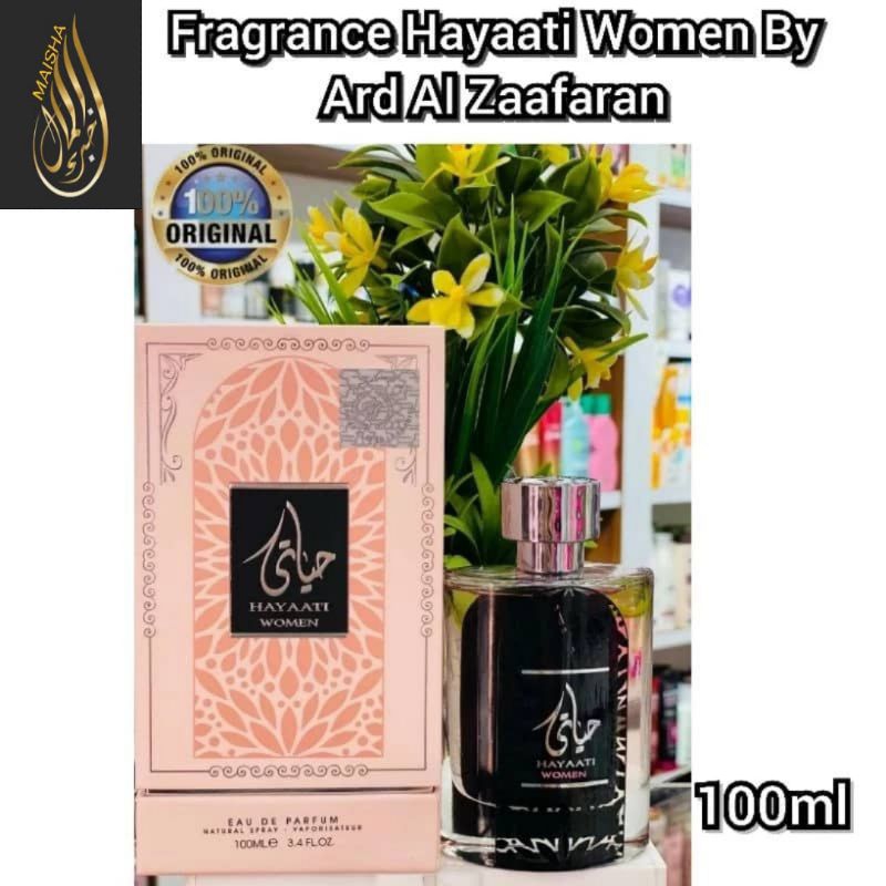 Fragrance Hayaati Women 100ml EDP Perfume 3.40z spray By Ard Al ...