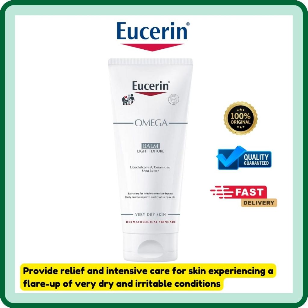 Eucerin Omega Ato-Calming Balm 200ml 🌿For Dry, Itchy, Atopic Skin ...