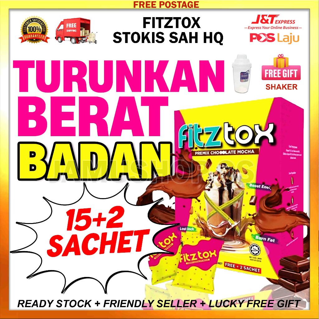 ( FITZTOX ) CHOCOLATE MOCHA FITZTOX ORIGINAL HQ 15 SACHET (READY STOCK ...