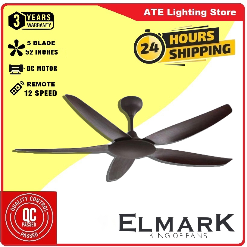 ELMARK / SAKI / 52INCHES / REMOTE CONTROL / DC FAN /JAPANESE MUJI STYLE ...