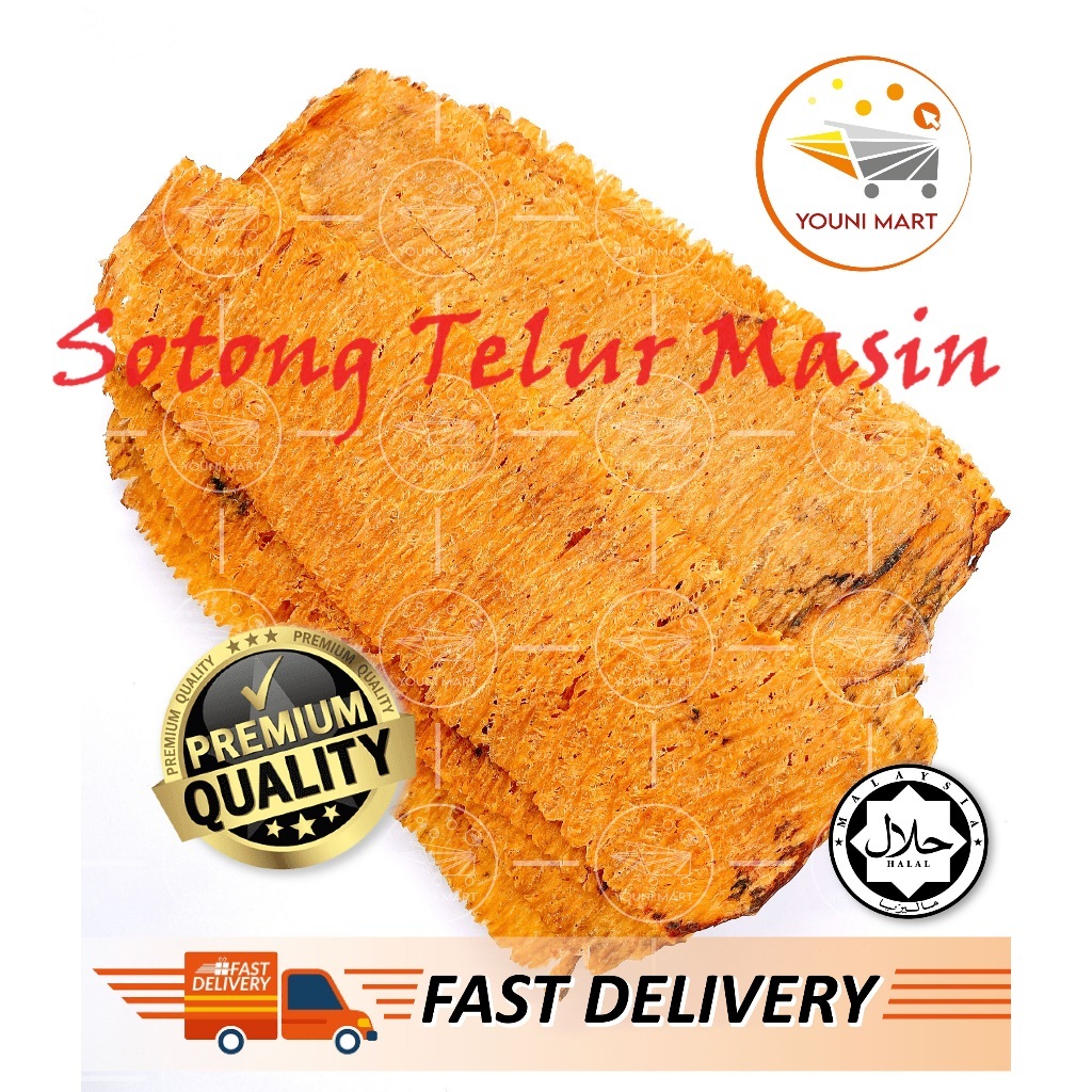 【100G~500GM】(Halal) Sotong Telur Masin / Salted Egg Cuttlefish | Shopee ...