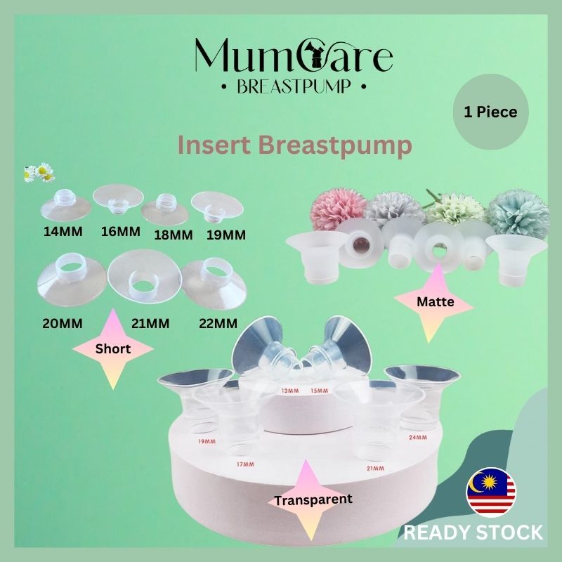 [Ready Stock] Breast pump insert Flange Insert 13mm/15mm/17mm/21mm/24mm ...
