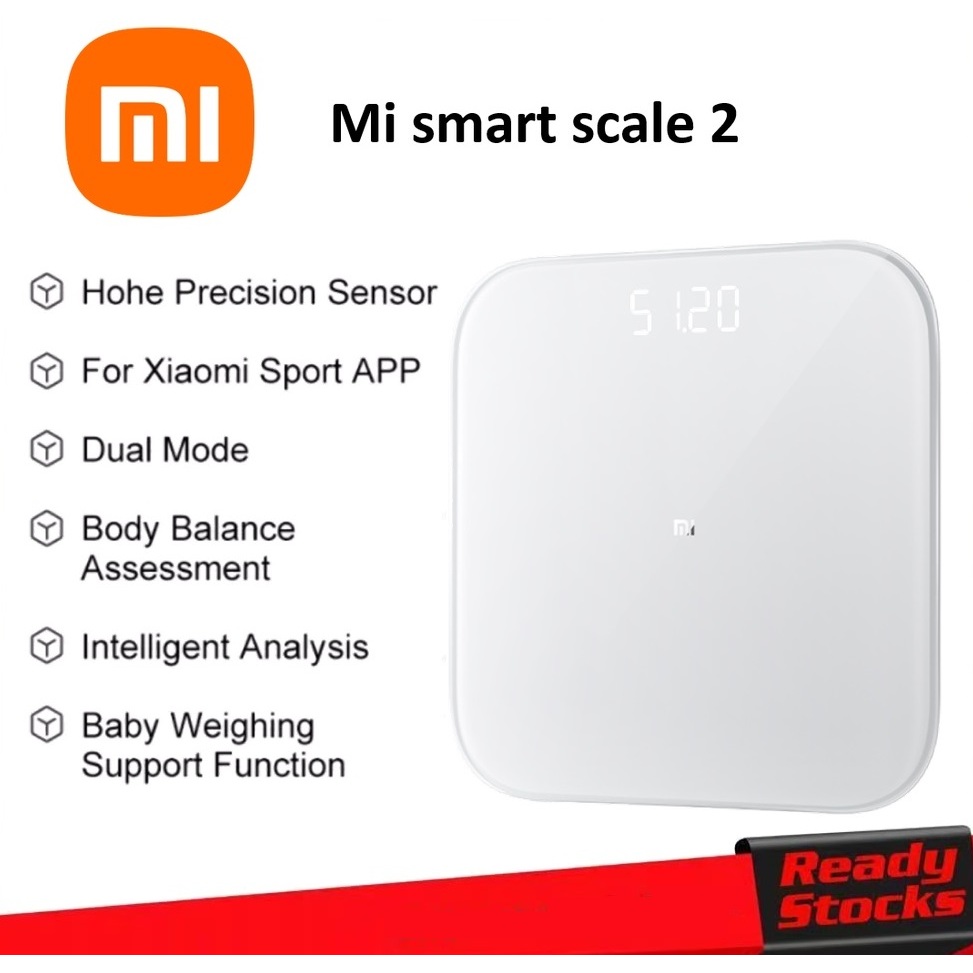 Xiaomi Mi Smart Scale 2 LED Display Bluetooth 5.0 ORIGINAL LAST PROMO ...