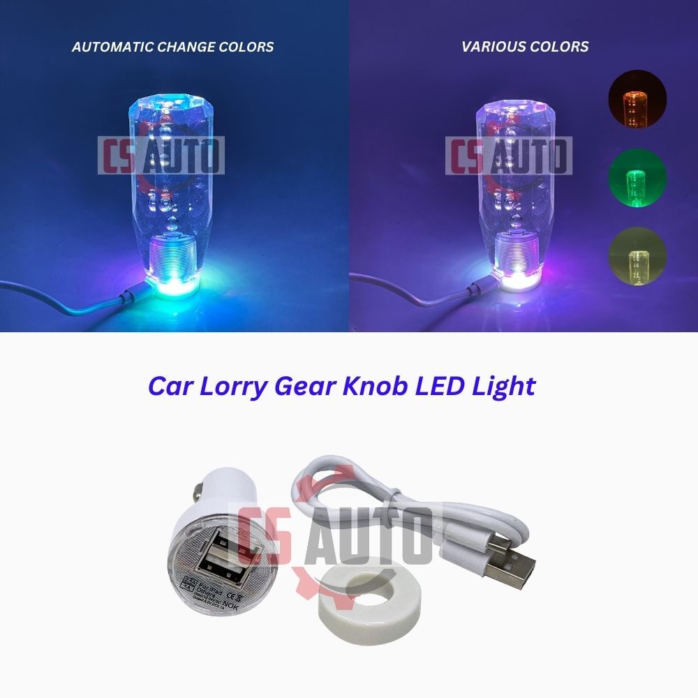 Car Lorry Gear Knob LED Light 12v - 24v Lampu untuk Batang Gear Lori ...