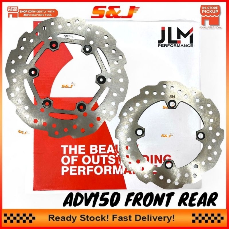 JLM HONDA ADV 150 ADV150 STD DISC BRAKE PLATE PILING DISC DEPAN ...