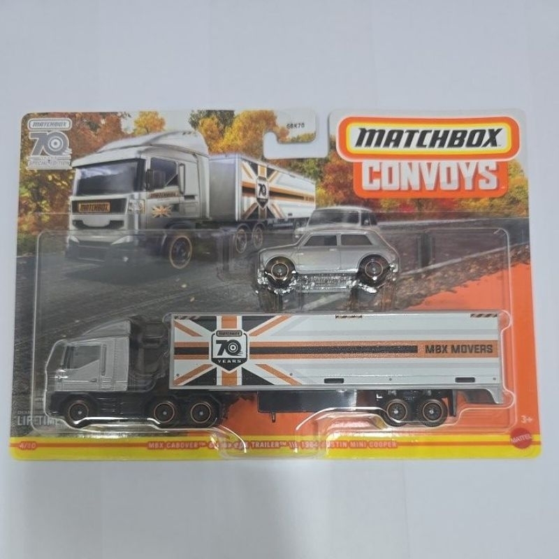 ORIGINAL MATCHBOX CONVOYS TRAILER - 1964 AUSTIN MINI COOPER | Shopee ...