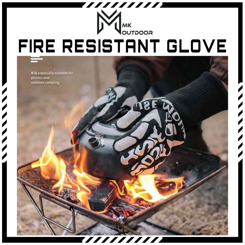 Anti-Scalding Protective Gloves Soft Comfortable for Outdoor Picnic ...