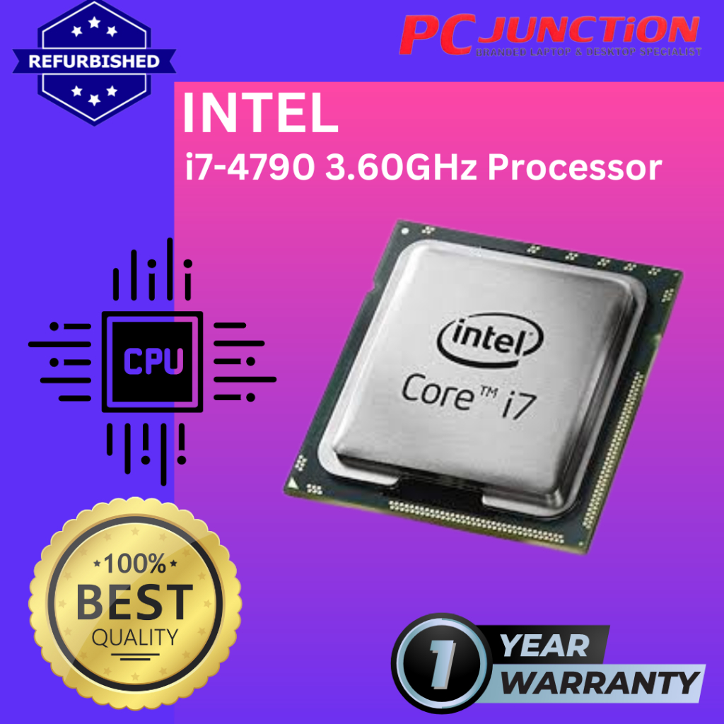 Intel® Core™ i7-4790 3.60GHz Processor | Shopee Malaysia