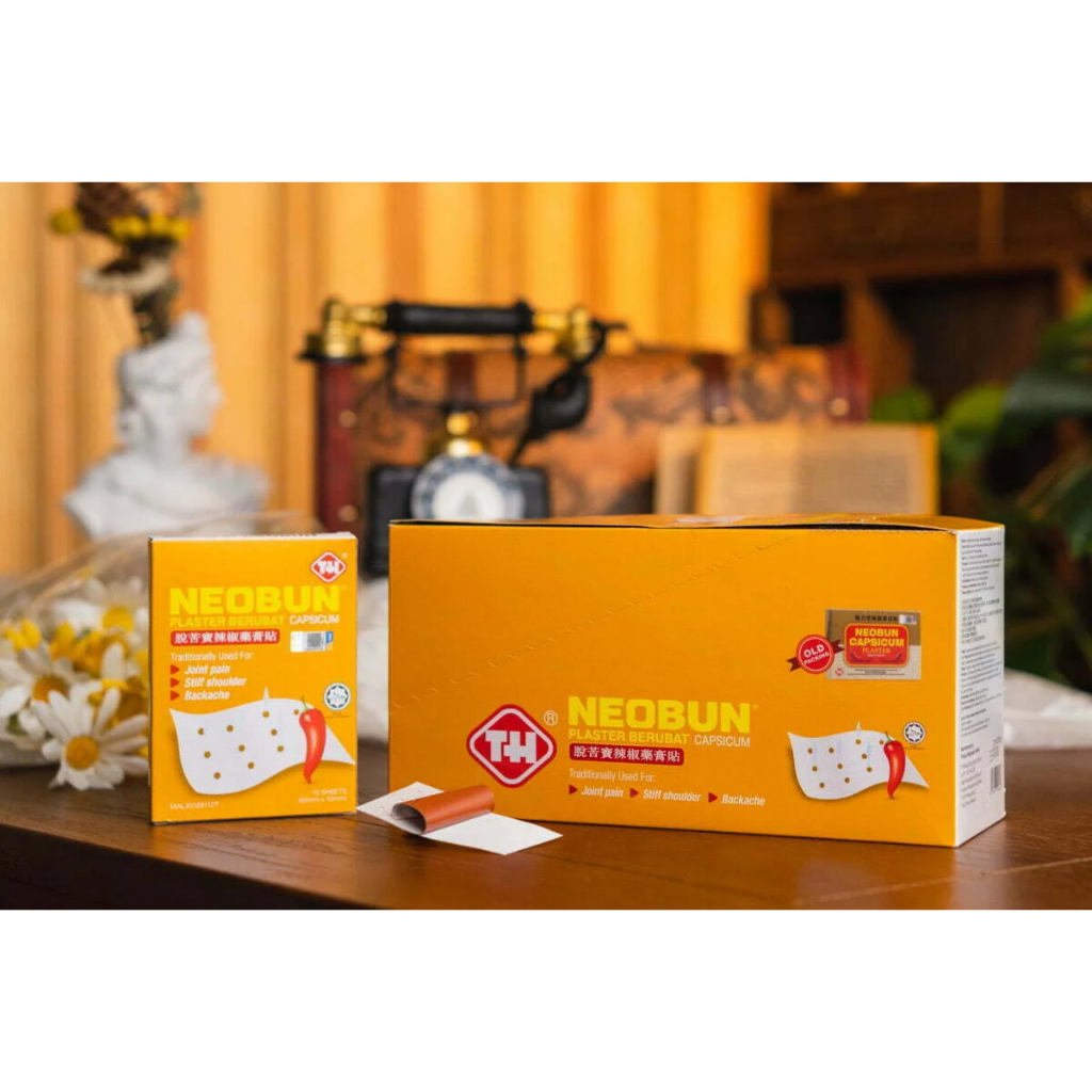 【Ready Stock】NEOBUN PLASTER BERUBAT CAPSICUM 10'S (expired 01/2026 ...