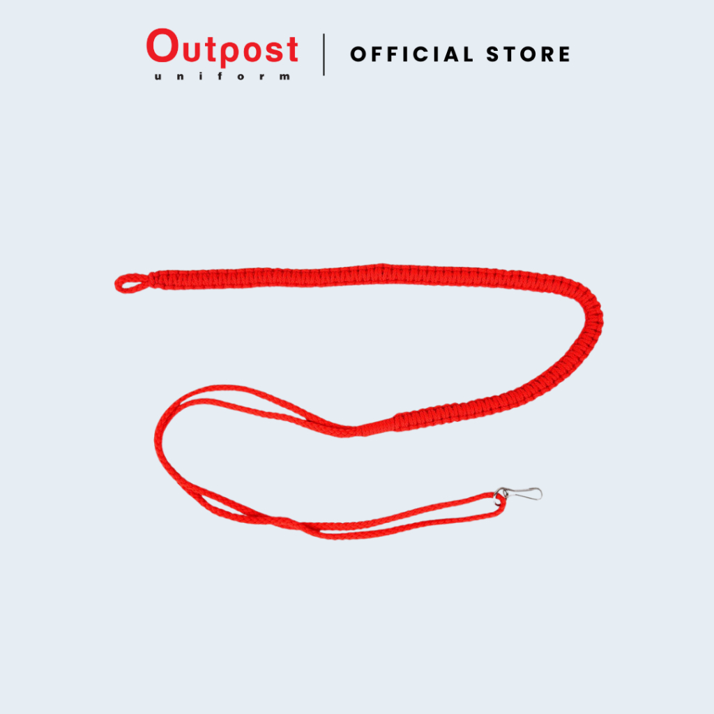 Lanyard Braided Pegawai Kadet Remaja Sekolah (KRS) - Merah | Shopee ...