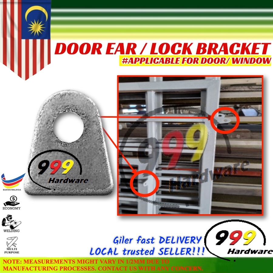 999 WINDOW LOCK BRACKET / TELINGA TINGKAP PINTU / DOOR LOCK TRIANGLE ...