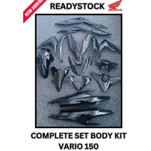 COMPLETE SET BODY KIT VARIO 150 (COVERSET)HLD | Shopee Malaysia
