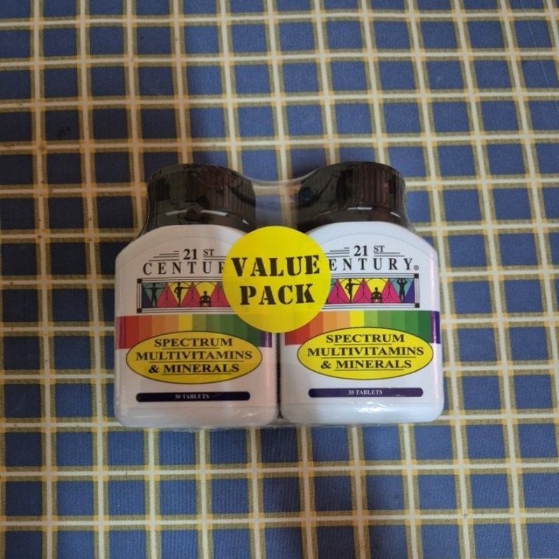 21st Century Spectrum Multivitamins & Minerals Tablets 30s (Expiry Date ...