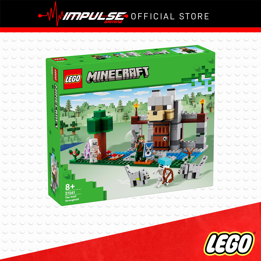 LEGO 21261 Minecraft The Wolf Stronghold | Shopee Malaysia