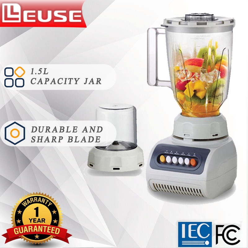 LEUSE 1.5L Blender 300W High Power Multifunctional Juicer Household ...