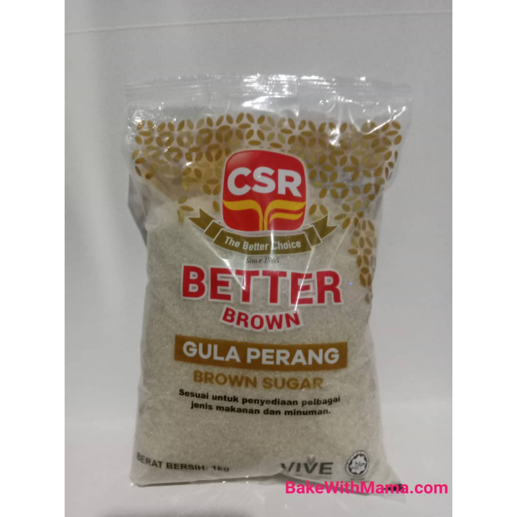CSR Natural / soft Brown sugar 1kg/ Gula Perang | Shopee Malaysia