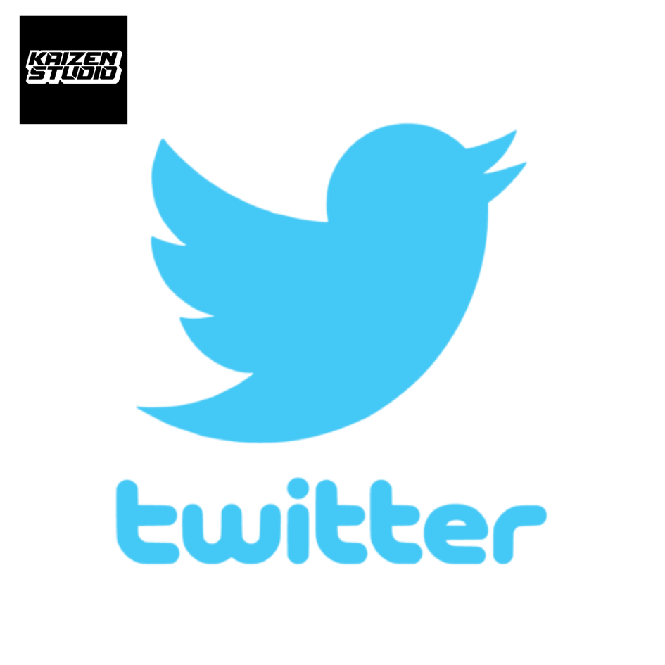 KAIZEN STUDIO Twitter Media Social Bird Vinyl Cutting Sticker | Shopee ...