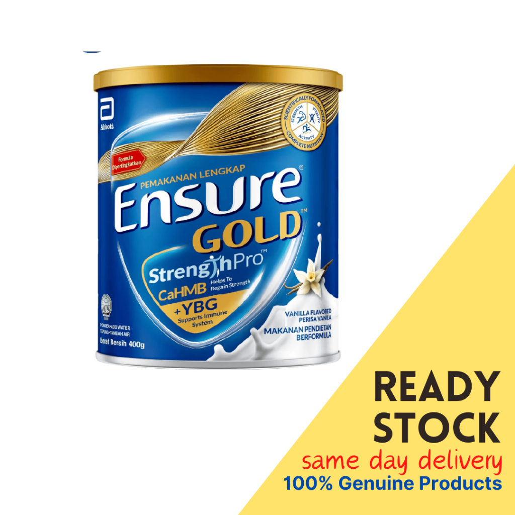ENSURE GOLD ABBOTT COMPLETE NUTRITION ELDERLY 400g/ 850g | Shopee Malaysia