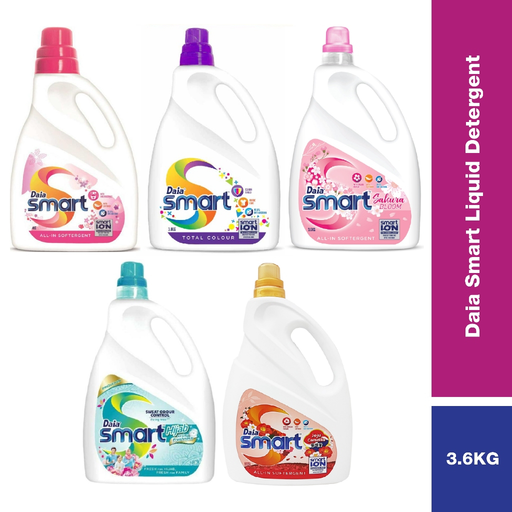 Daia Smart Liquid Detergent 3.6kg - 3.8kg | Shopee Malaysia
