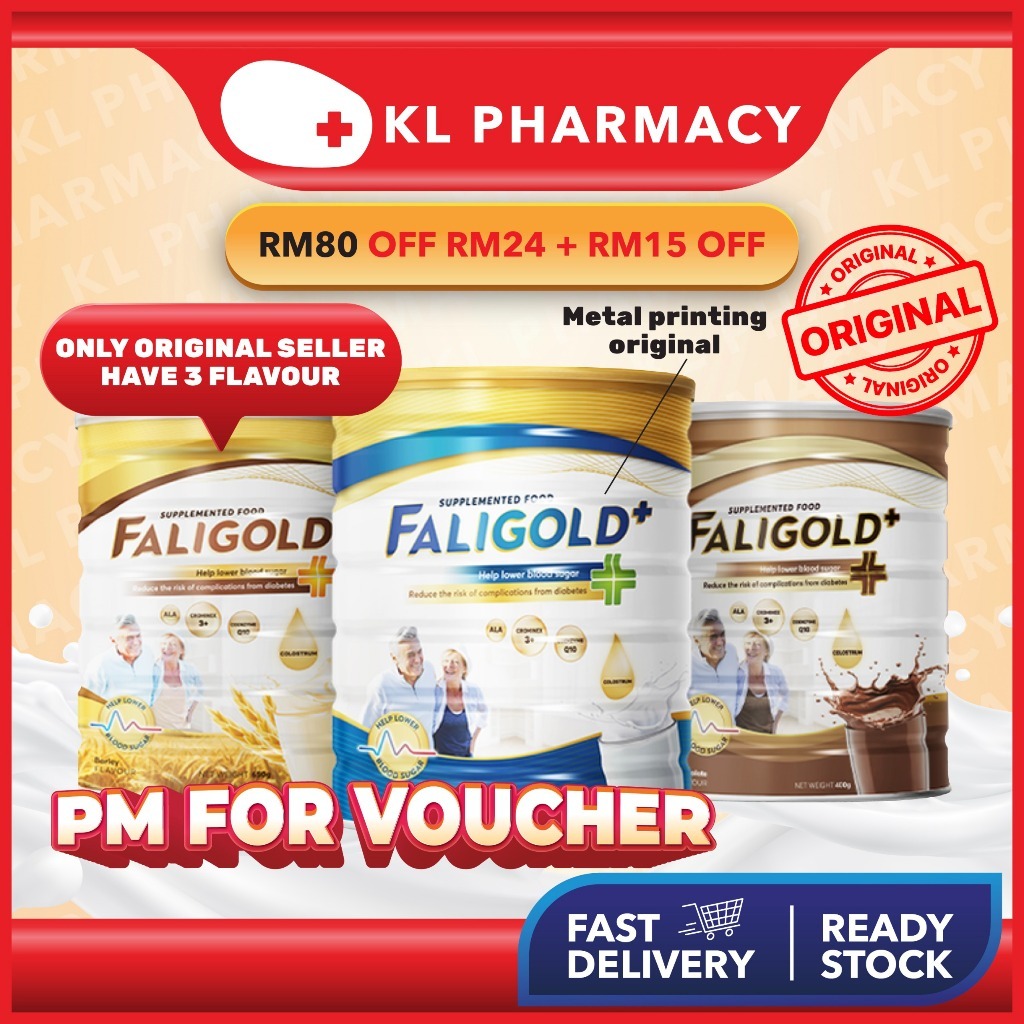 [PHARMACY STOCK][100% ORIGINAL][READY STOCK] FALIGOLD Milk for Diabetic ...