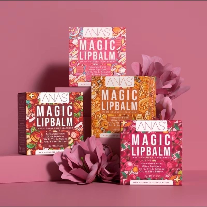 ANAS MAGIC LIP BALM MAGIC COLOUR LIP TREATMENT | Shopee Malaysia