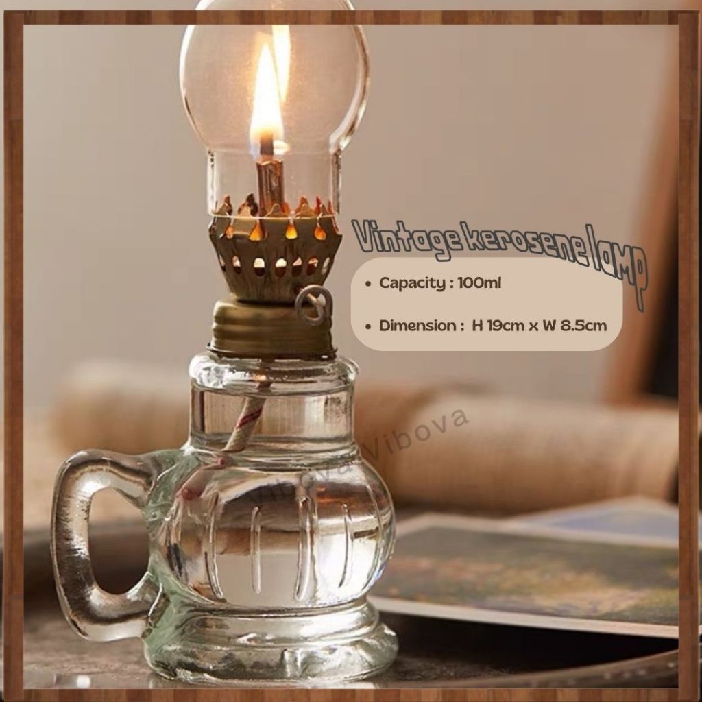Lampu pelita minyak tanah/ Vintage kerosene lamp | Shopee Malaysia
