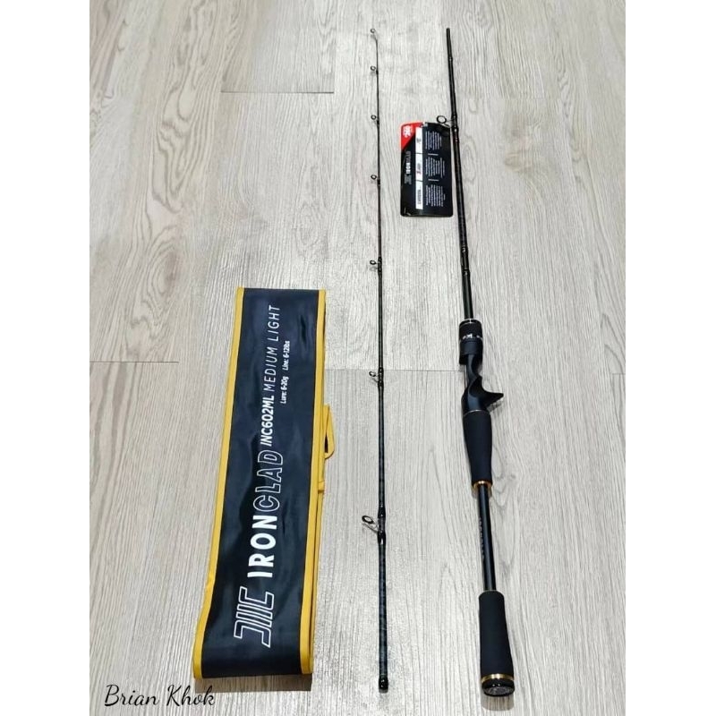 EXP IRONCLAD SPINNING/BAITCASTING FISHING ROD | Shopee Malaysia