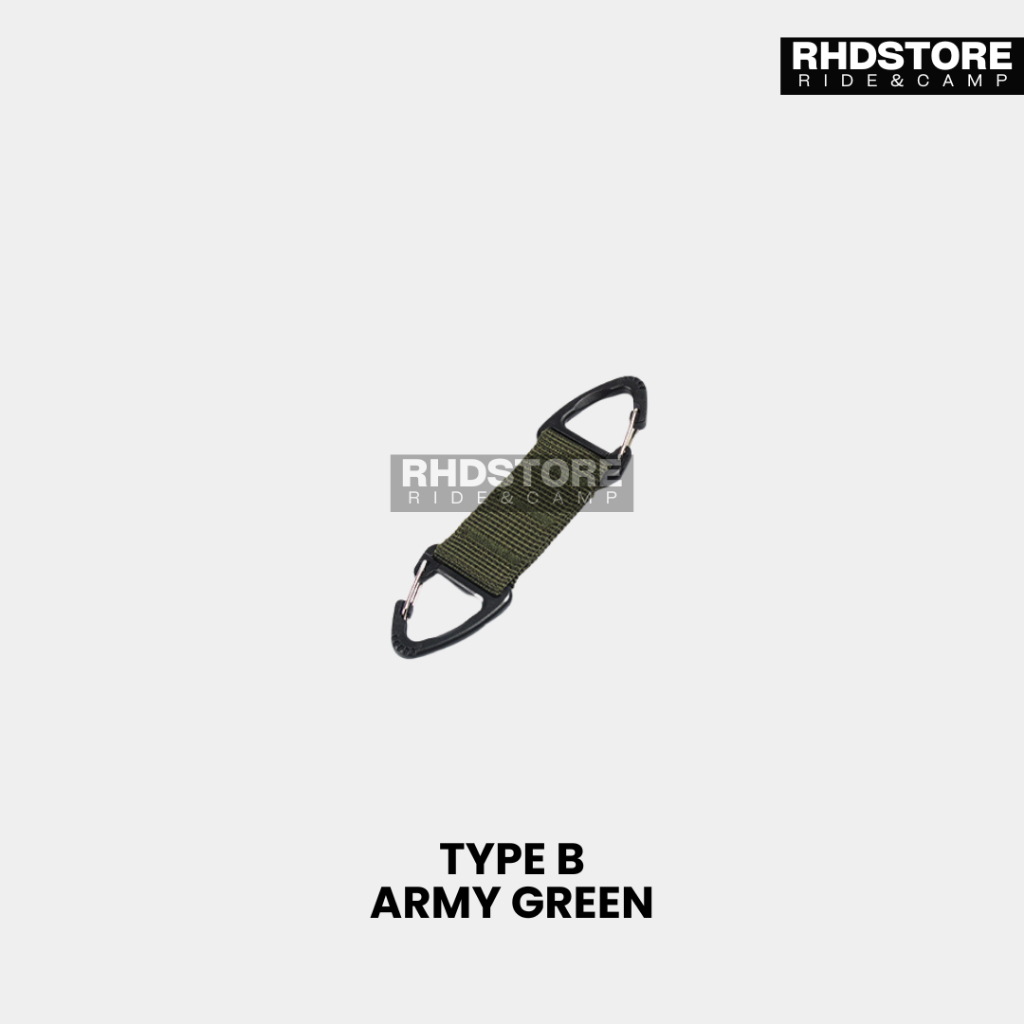 Tactical Clip EDC Velcro Belt Nylon Outdoor Camping Tactical Survival ...
