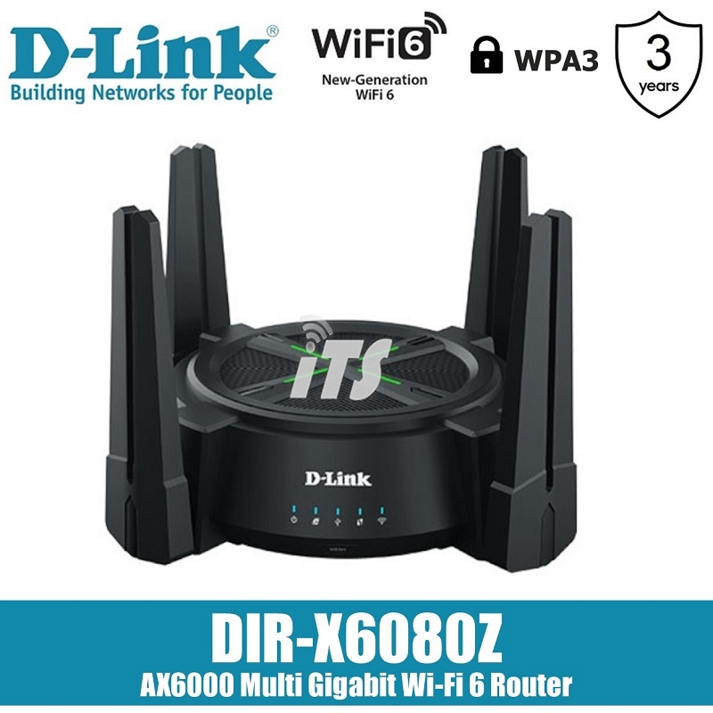 D-Link AX6000 Mesh Multi Gigabit Wi-Fi 6 Router (DIR-X6080Z) | Shopee ...