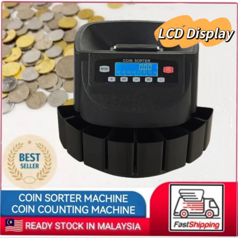 Coin Counter Machine | CCS-20 Coin Counting Machine *Coin MALAYSIA ...