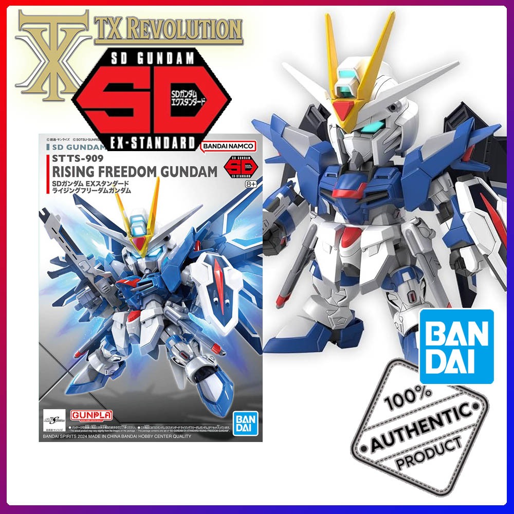 SD GUNDAM EX-STANDARD RISING FREEDOM GUNDAM SDEX GUNDAM SEED | Shopee ...