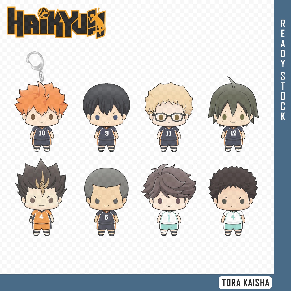 [TORA KAISHA] Ready Stock Haikyu !! Chokorin Keychain Acrylic Double ...