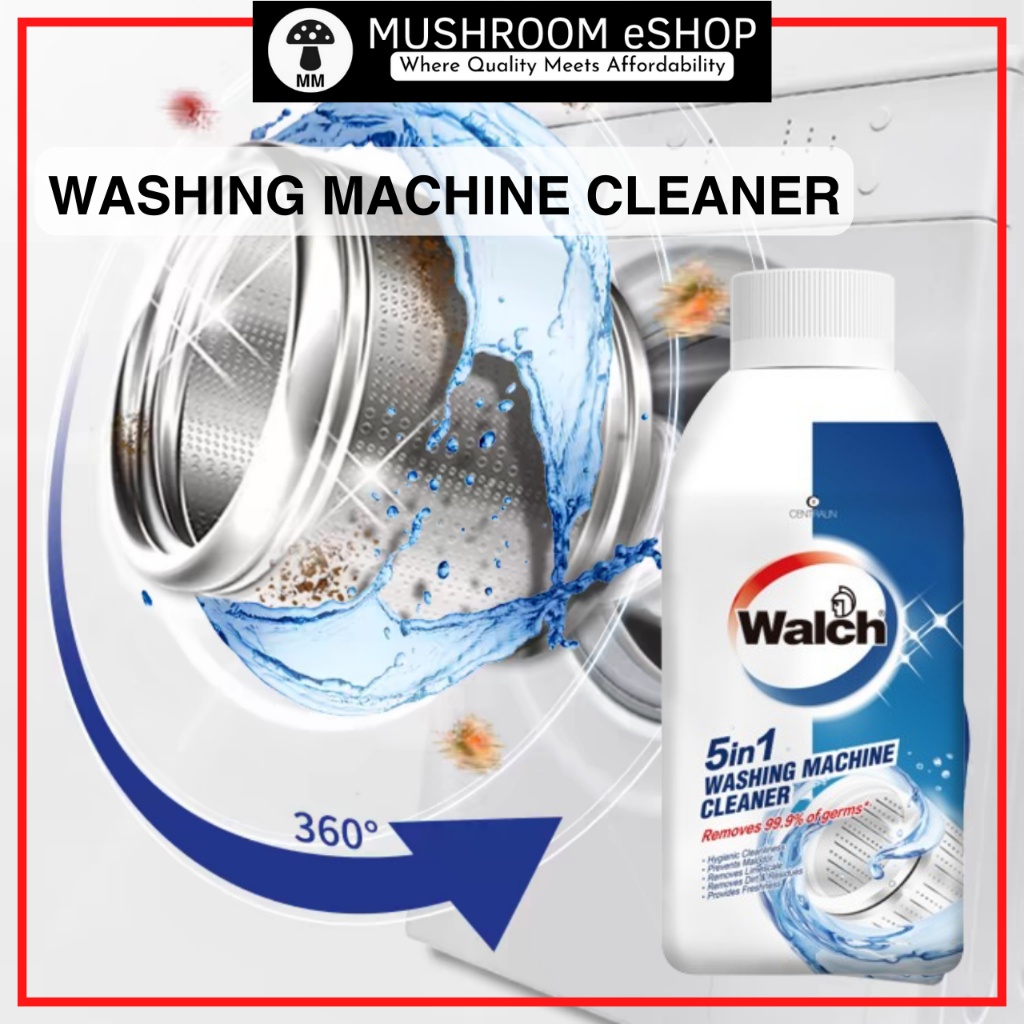 WALCH 5in1 Washing Machine Cleaner Drum Cleaning Detergent Laundry ...